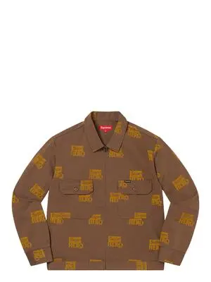 Supreme X Antihero Work Jacket - Brown