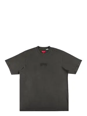 Supreme Acid Wash Short-sleeve Top 'black' Black