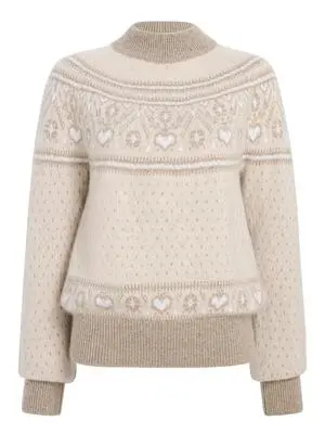 Khaite Guy Pullover Light Multi