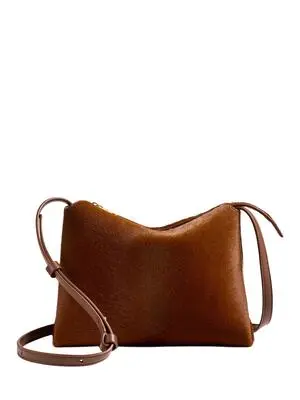 Khaite Lina Crossbody Bag Rust