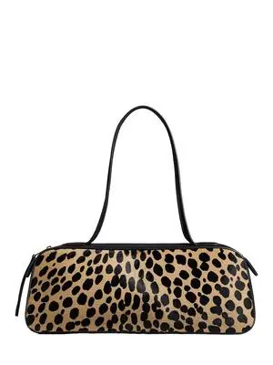 Khaite Simona Shoulder Bag - Camel / Black