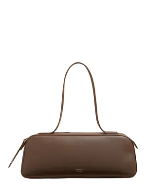 Khaite Simona Shoulder Bag Cedar