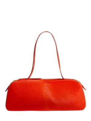 Khaite Simona Shoulder Bag Persimmon