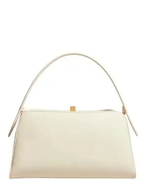 Khaite Cate Top Handle Bag - Cream