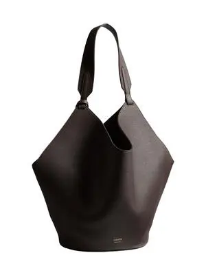 Khaite Khaite Medium Lotus Tote Espresso