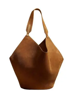 Khaite Lotus Tote - Mud