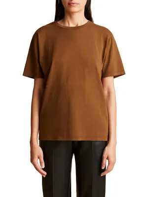 Khaite Khaite Mae T-Shirt Olive
