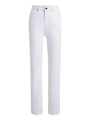 Khaite Khaite Danielle High-Rise Jeans White