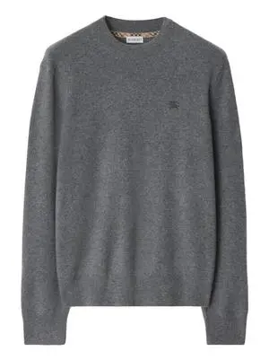Burberry Cashmere Blend Sweater - Grey
