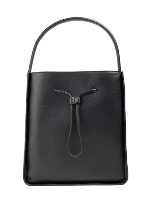 3.1 Phillip Lim Soleil Pebbled Leather Bucket Bag - Black