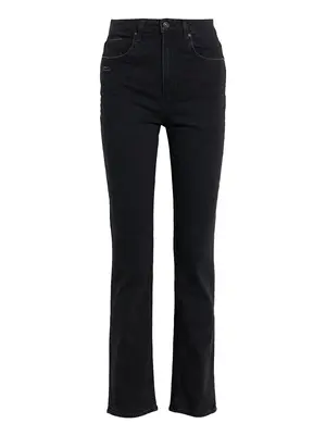 Paige Stella High-rise Slim-leg Jeans - Black