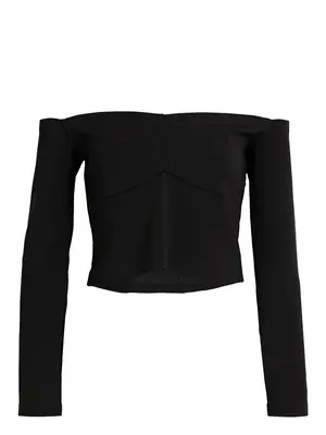 IRO PARIS Fantine Off-the-shoulder Top - Black