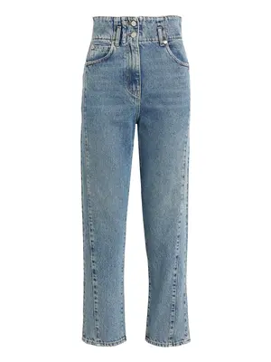 IRO PARIS Harold High-rise Straight-leg Jeans - Mid Denim