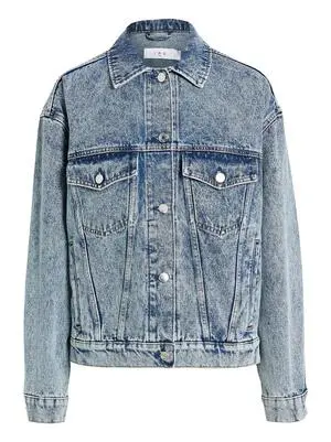 IRO PARIS Bolane Denim Trucker Jacket - Mid Denim
