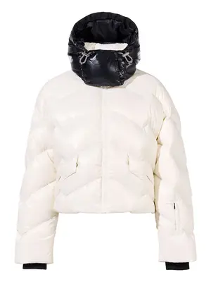 Perfect Moment Mountain Puffer Jacket - Snow-white