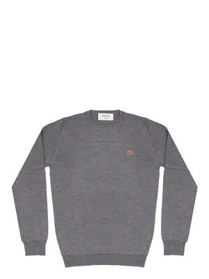 PELO FOUNDATION Merino Wool Crewneck Grey