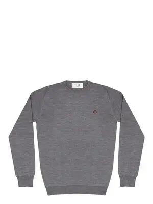 PELO FOUNDATION Pelo Foundation Merino Wool Crewneck Grey