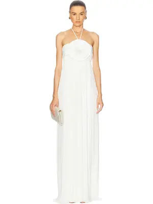 Alexis Mallorie Long Dress - White