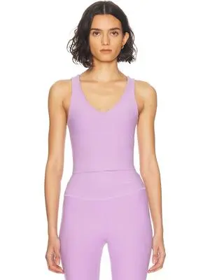 Beyond Yoga Spacedye Good Day Cropped Tank - Lilac Petal Heather