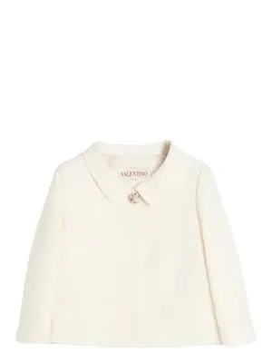 Valentino Garavani Crepe Couture Jacket - Neutral