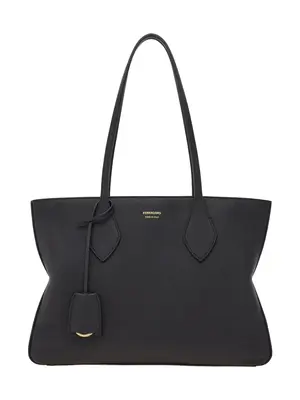 FERRAGAMO Zipped Tote Bag - Black