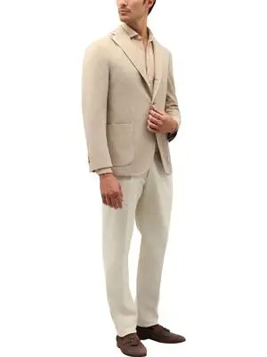 Boglioli Cotton Blazer - Neutrals