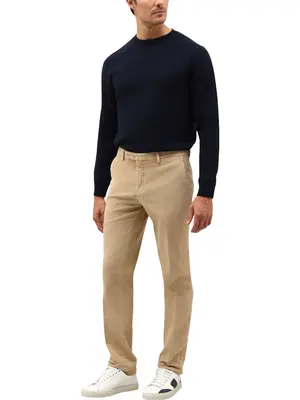Boglioli Straight-leg Chinos - Neutrals