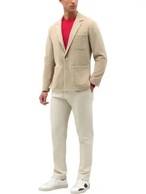 Boglioli Cotton Blazer - Neutrals