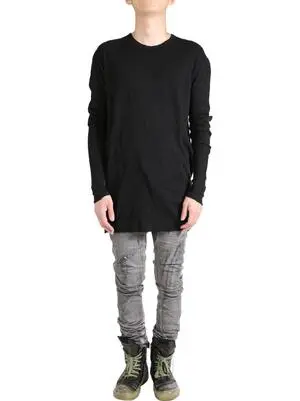 Boris Bidjan Saberi Cotton T-shirt - Black