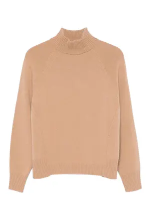 Peserico High-neck Sweater - Neutrals