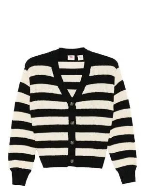 LEVI'S Striped Knit Cardigan