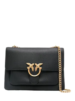 Pinko Love One Soft Shoulder Bag - Black