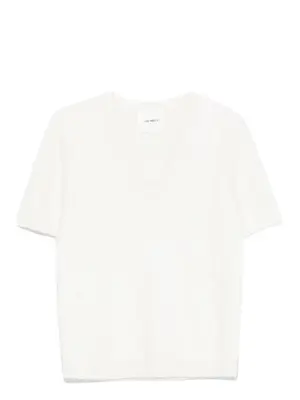 LISA YANG Lovisa Knitted Top - Neutrals