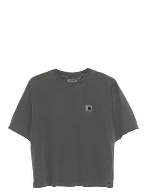 Carhartt Work In Progress Nelson Cotton Single Jersey T-Shirt Grey