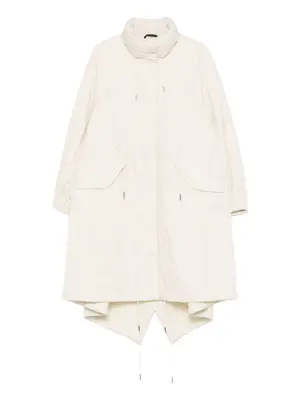 IENKI IENKI Light Parka Coat - Neutrals