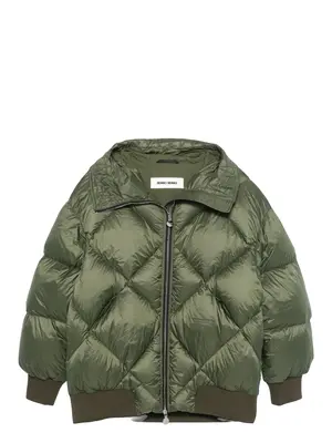 IENKI IENKI Dunlope Quilted Jacket - Green