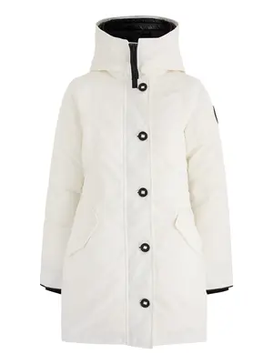 Canada Goose Canada Goose Rossclair Hooded Shell Coat White
