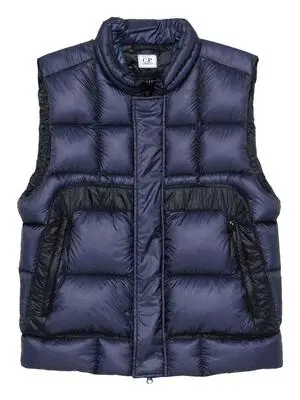 C.P. COMPANY D.d. Shell Gilet - Blue