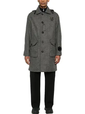 C.P. COMPANY Shetland Coat - Grey