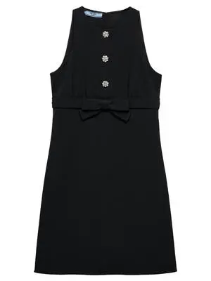 PRADA Sable Compact Mini Dress