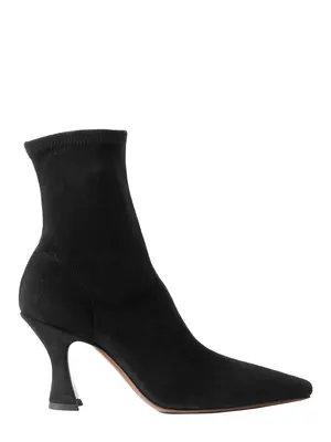 NEOUS Ran Stretch-suede Ankle Boots - Black