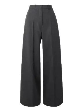 Givenchy-Givenchy Wool Wide-Leg Trousers