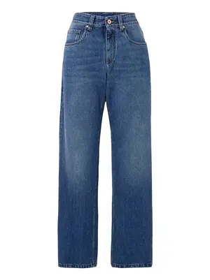 Brunello Cucinelli Brunello Cucinelli High-Rise Jeans Blue