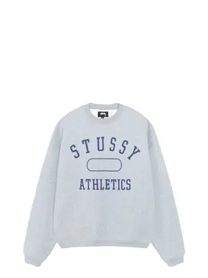 StÜssy Athletics Crew - Grey Heather