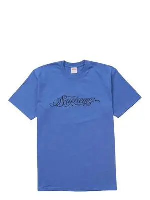 Supreme Script Tee Shirt - Royal