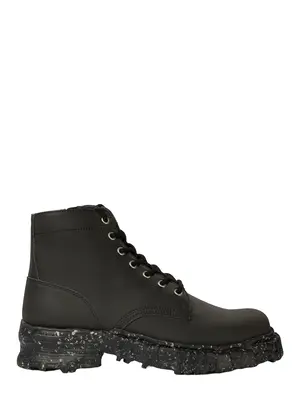 Mihara Yasuhiro Vintage-like Combat Boots - Black