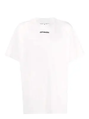 Off-White Off Marker Red Arrows Oversized Tee Shirt - White