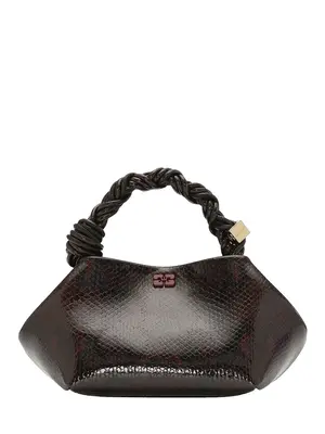 GANNI Small Bou Cross Body Bag Black