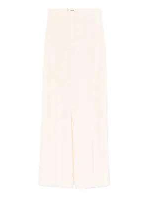 MAX MARA Max Mara Silk Crepe De Chine Wide Leg Trousers