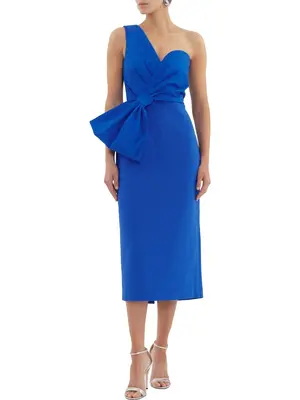 Rebecca Vallance Antonella Midi Dress - Blue